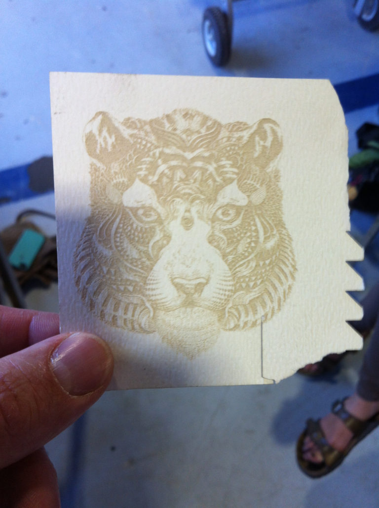 Laser Cut Example – That Which Is Learnt